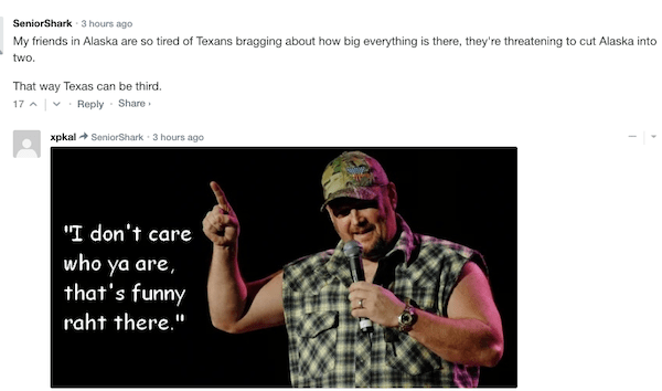 Top Comments on theCHIVE are were genius, comedy, and insanity collide