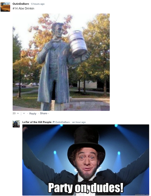 Top Comments on theCHIVE are were genius, comedy, and insanity collide