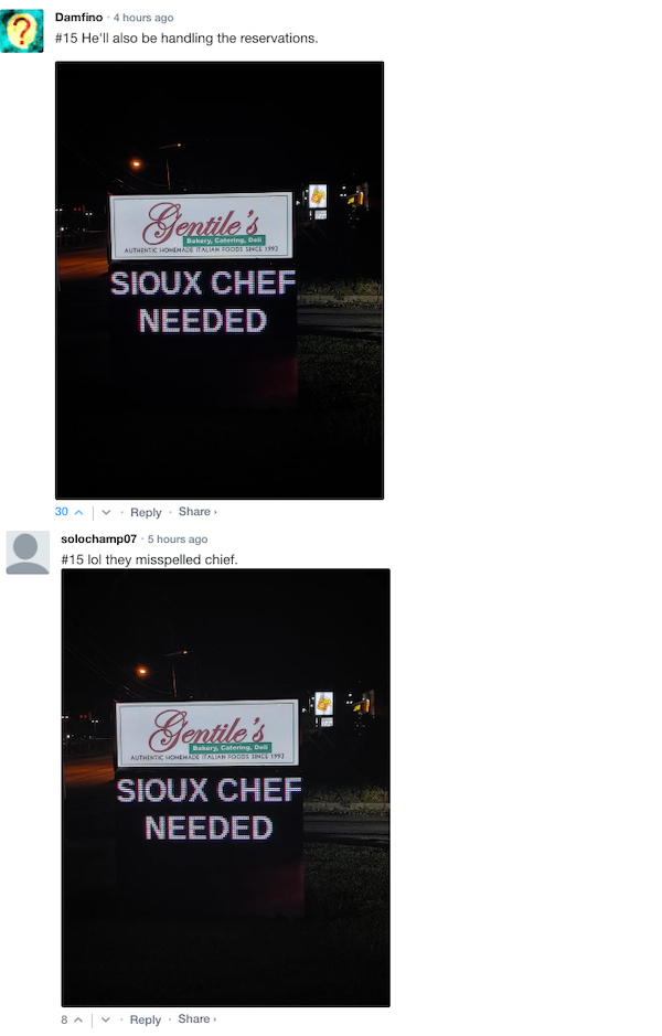 Top Comments on theCHIVE are were genius, comedy, and insanity collide