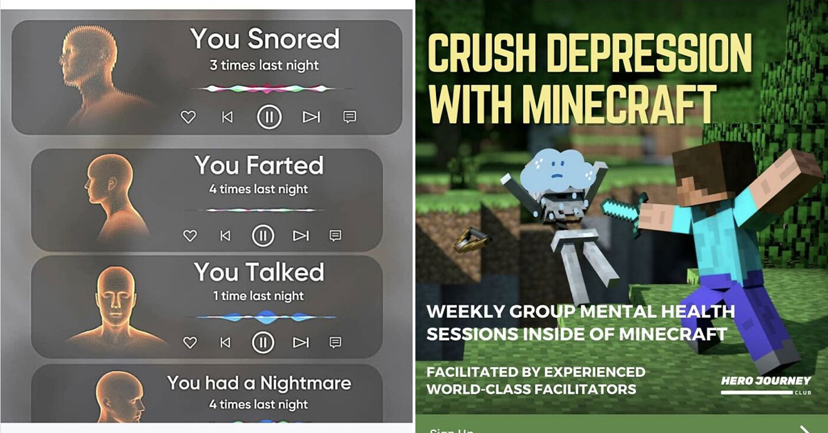 These advertisements just barely missed the mark