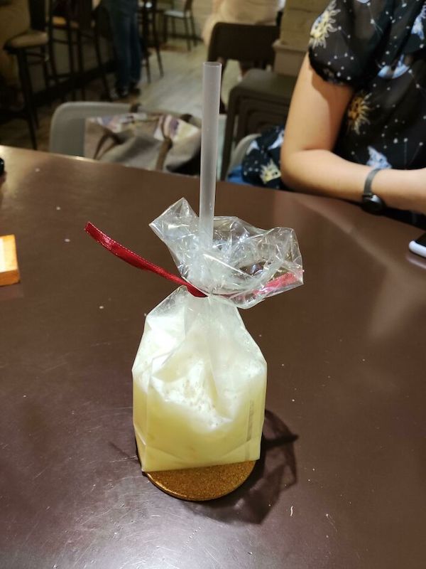 Hipster restaurants will serve food on anything but a plates