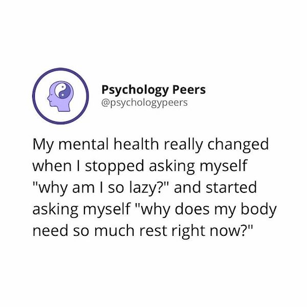 Psychological advice EVERYONE should hear