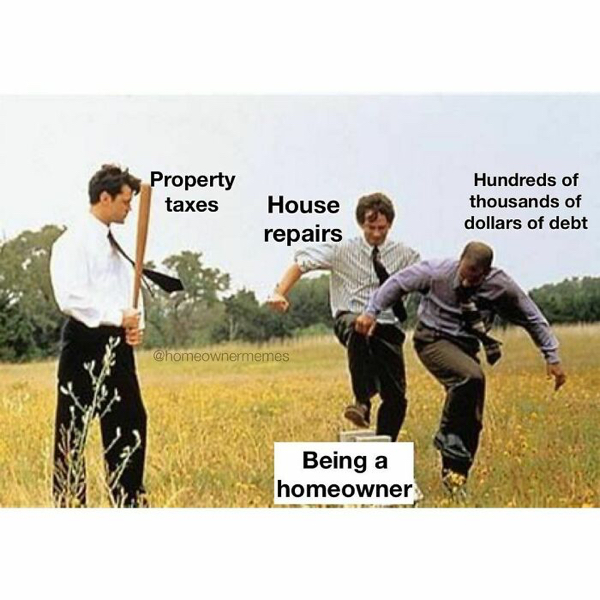 Homeowner jokes that you don't need approval from the HOA for