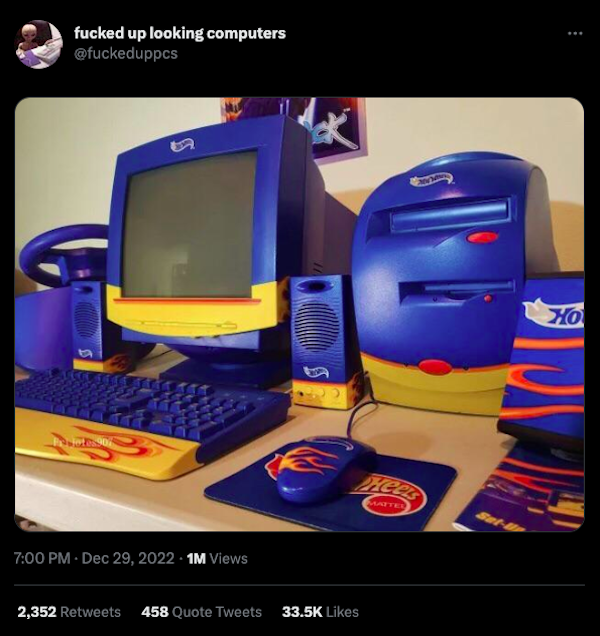 Cursed computers are brains are having trouble processing.