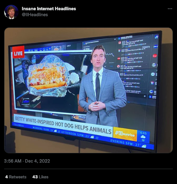 Holy Hell, these headlines are anything but normal