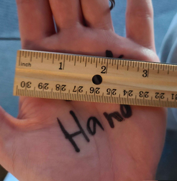 The Average Hand Size results are in! Thanks, NASA!