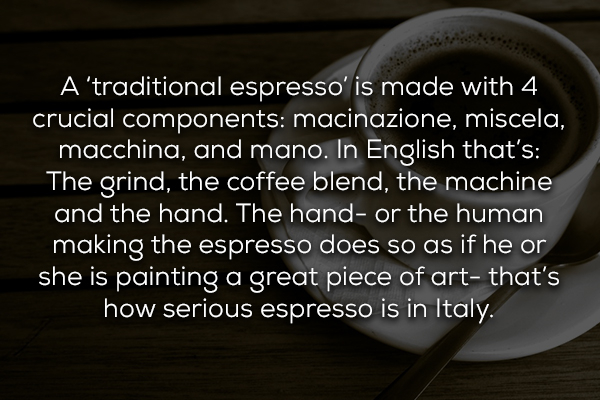 Power Up With Facts About Espresso