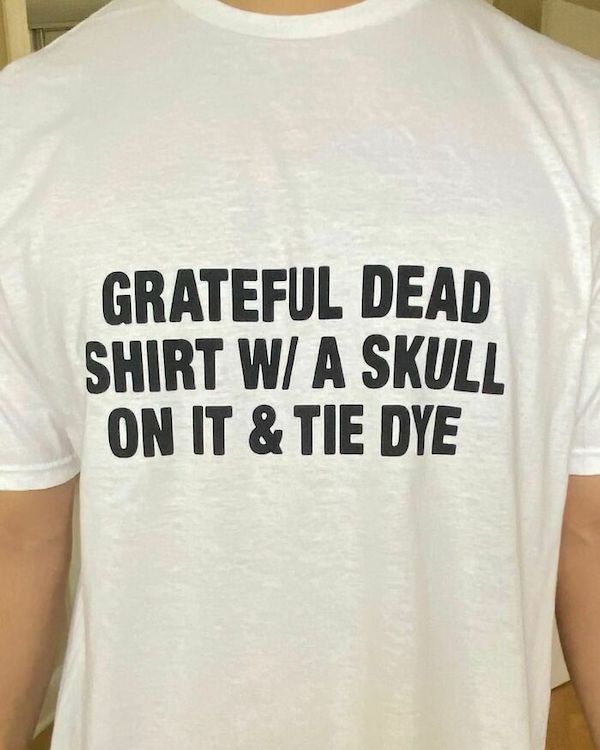 These "Good Shirts" are good at being completely absurd