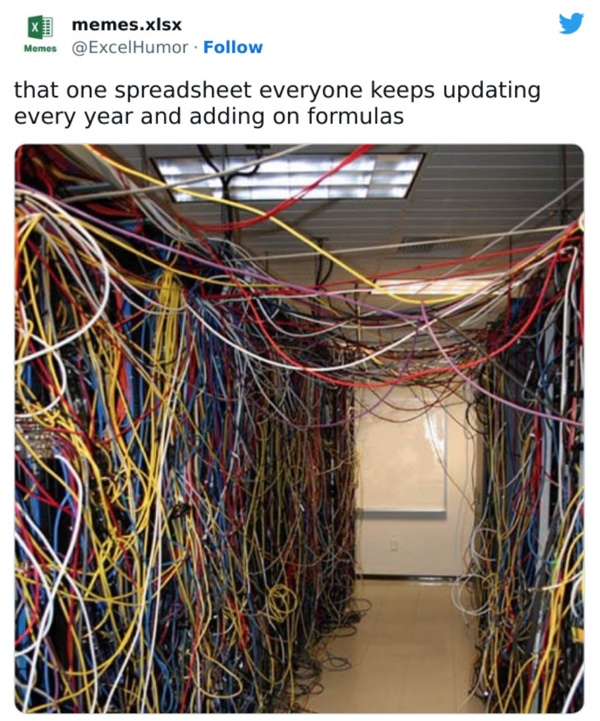Excel-ent jokes about Microsoft Office