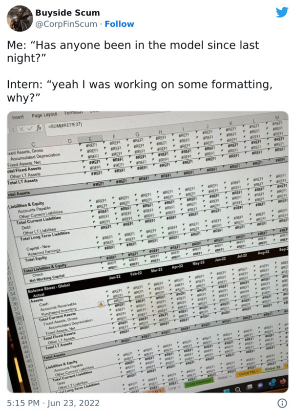 Excel-ent jokes about Microsoft Office