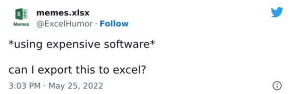 Excel-ent jokes about Microsoft Office