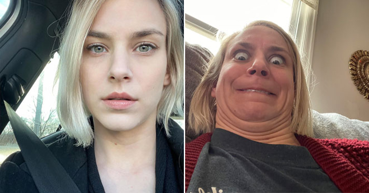 Women going from stunning to derp in the blink of an eye