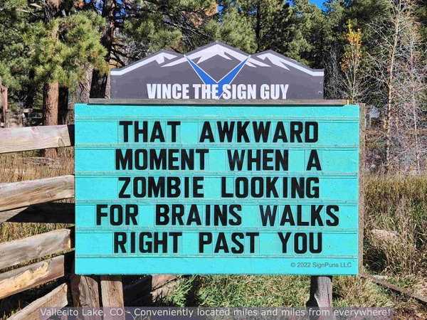 Hilarious roadside signs worth slowing down for