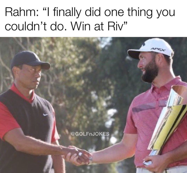 Here's a full swing of golf memes fore ya... see what I did there