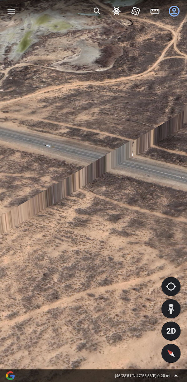 The strangest sh*t people ever spotted on Google Maps (28 Photos)