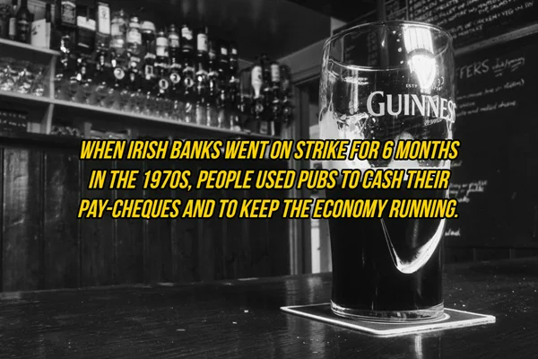 Drink up a Pint of Pub Facts