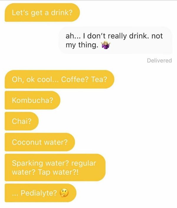 The funniest and most unexpected dating app convos