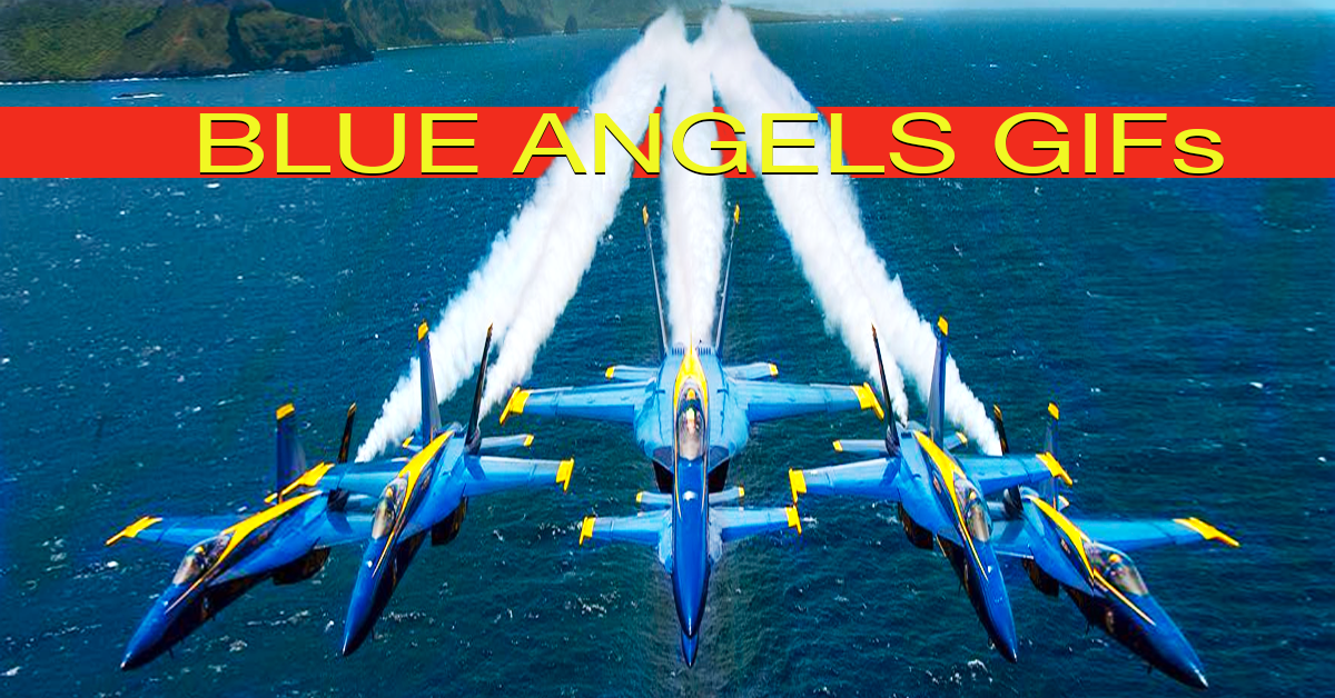 Best Blue Angels GIFs Pilot POV Footage Awesome Navy Airshow F-18 2023