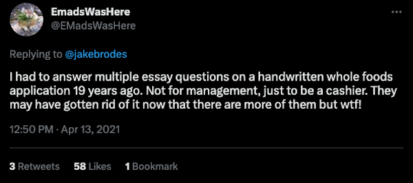 Job hunting is clearly everyone's favorite pastime...
