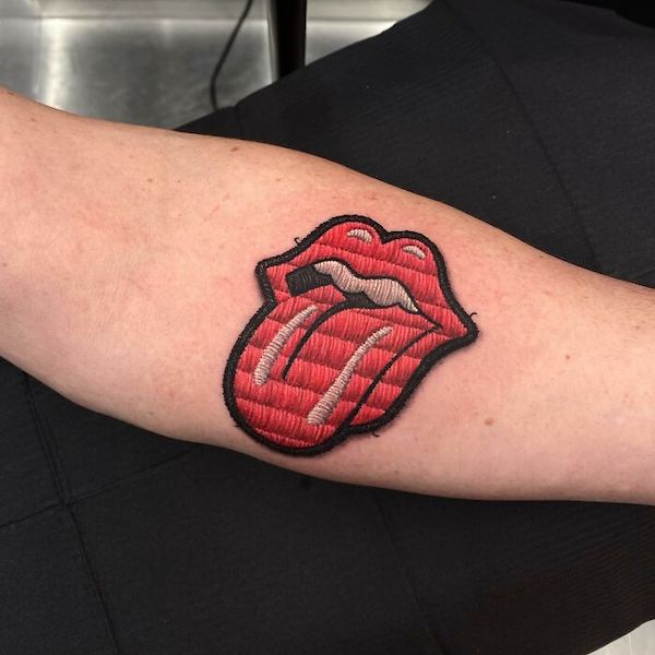 These patch tattoos are the most bad*ss things I've ever seen
