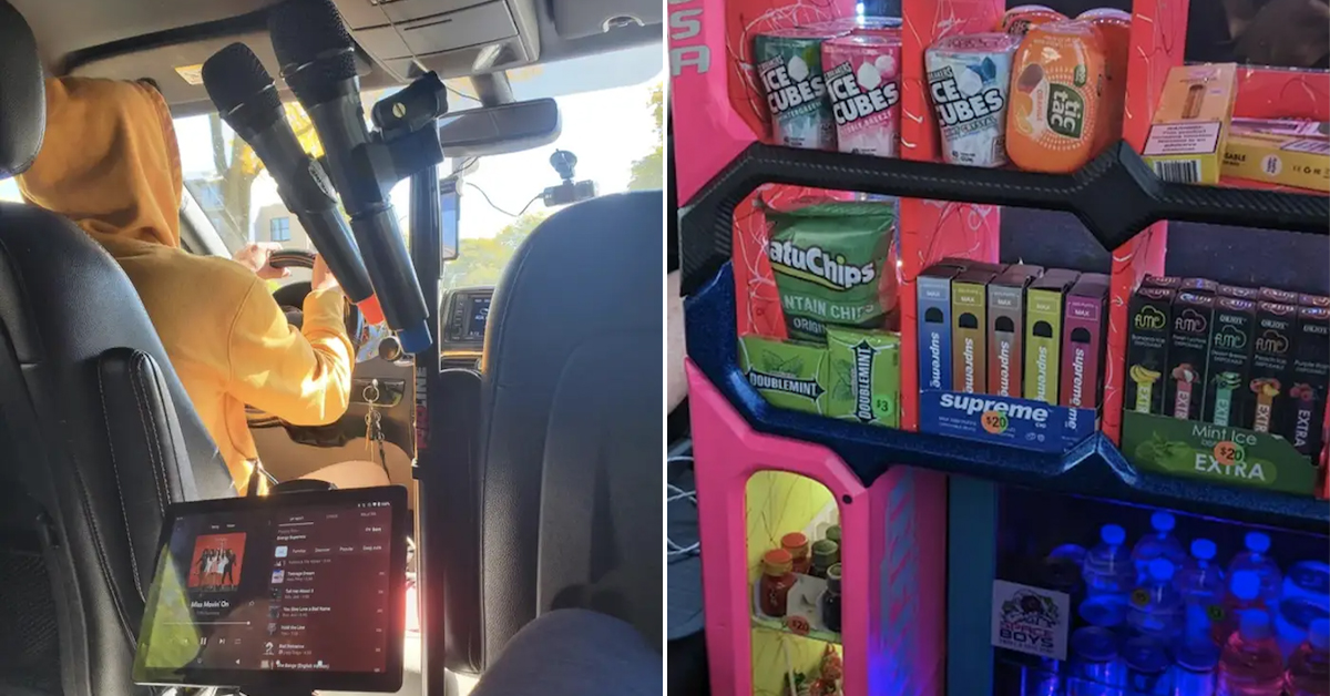 I wanna take a ride in these suped-up Ubers