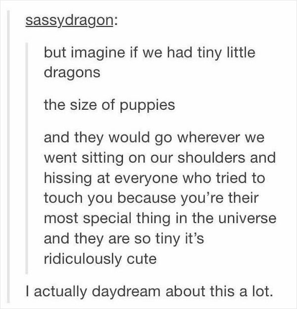 Fantastical and wildly creative Tumblr posts