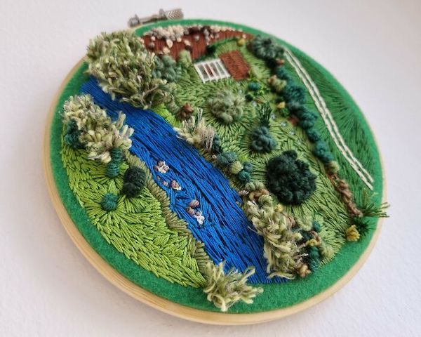 Turns out that embroidery can be absolutely rad