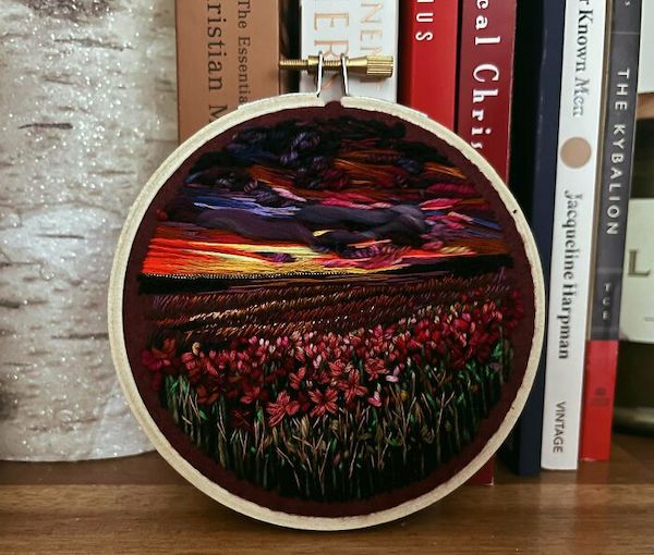 Turns out that embroidery can be absolutely rad