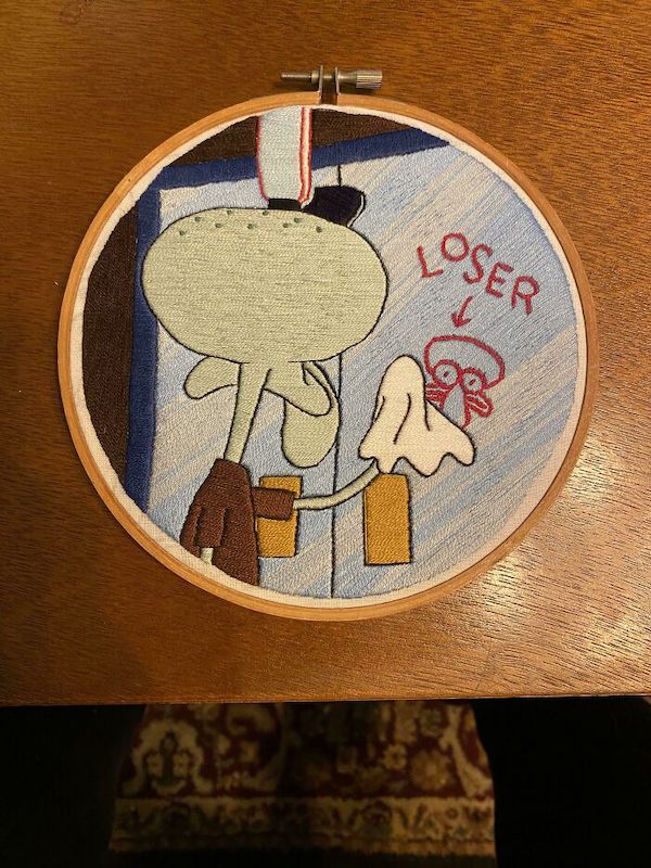 Turns out that embroidery can be absolutely rad