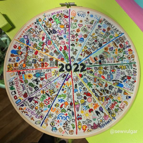 Turns out that embroidery can be absolutely rad