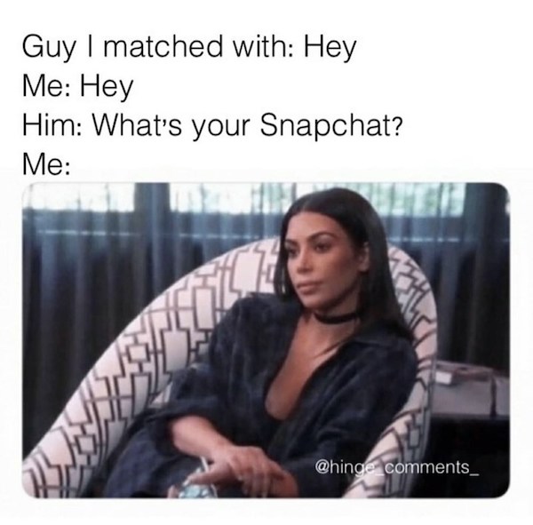 Maybe these memes will make the dating app world less nightmarish