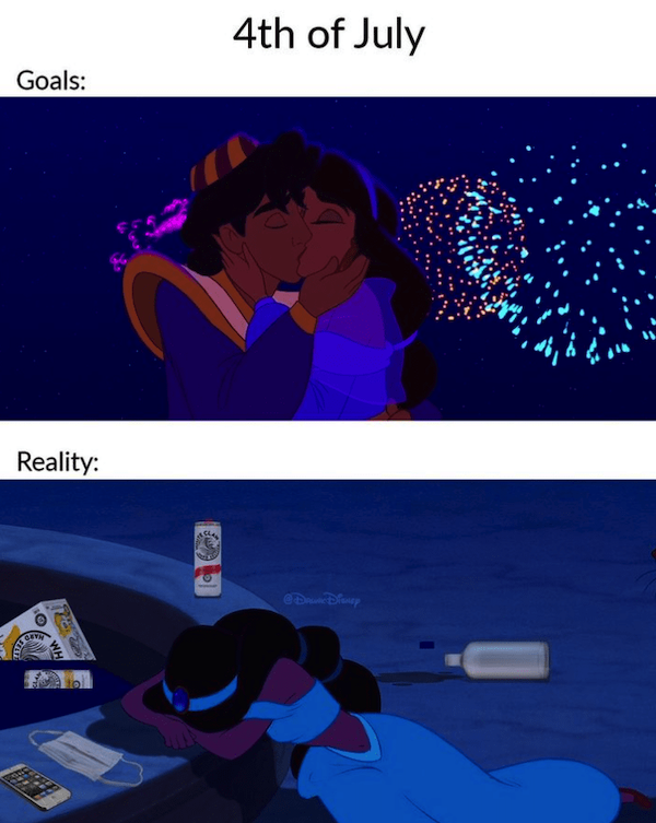 Disney, alcohol, and memes go together like whiskey and Coke