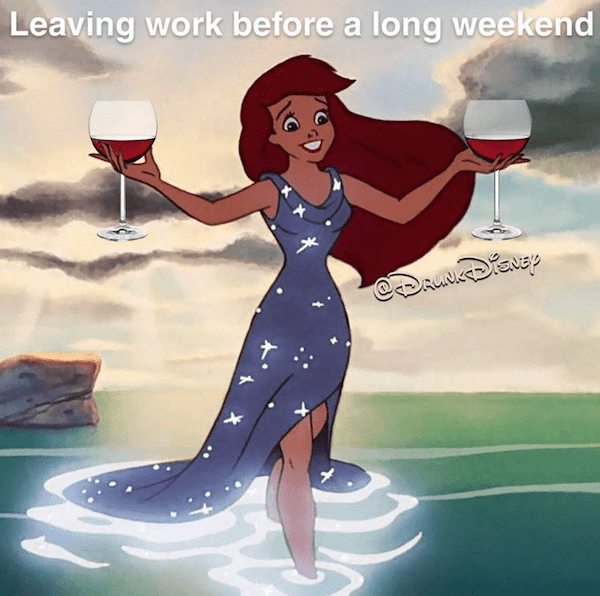 Disney, alcohol, and memes go together like whiskey and Coke