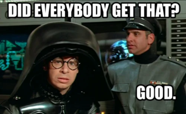 EPIC memes Battle...Dark HELMET vs. DARTH Vader Best GIFs 'n Photos