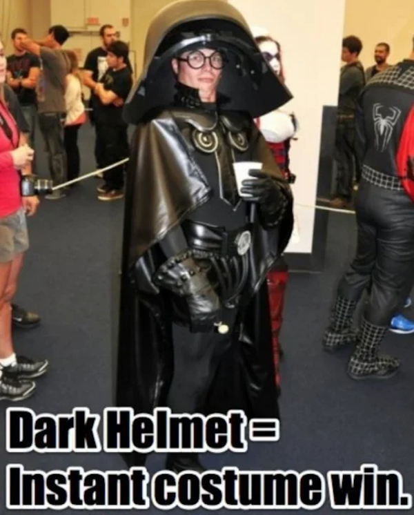 EPIC memes Battle...Dark HELMET vs. DARTH Vader Best GIFs 'n Photos