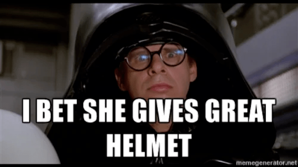 EPIC memes Battle...Dark HELMET vs. DARTH Vader Best GIFs 'n Photos