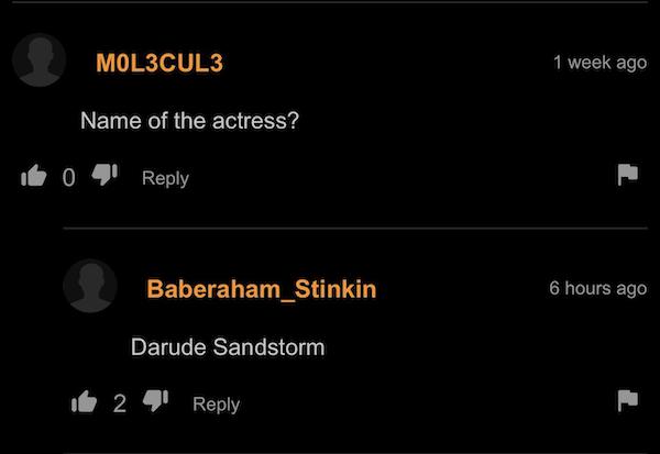 PornHub's comment section is pure, unbridled chaos