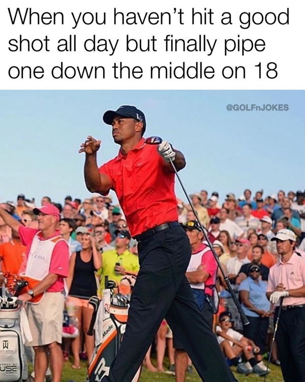 Tee up some golf memes while you watch The Masters