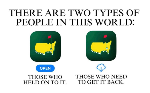 Tee up some golf memes while you watch The Masters