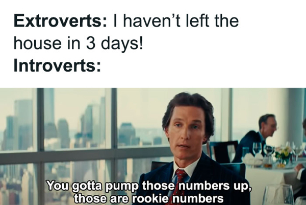 Introvert memes to laugh at while you screen your calls
