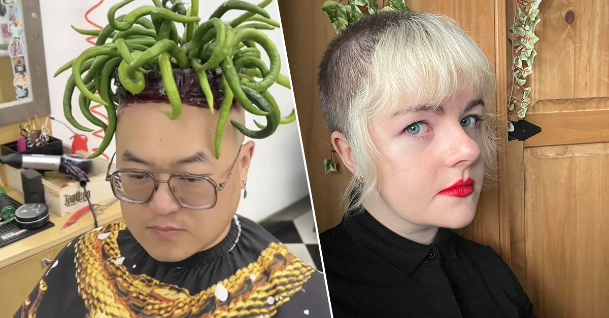 Just drop the scissors and step away from that "sweet haircut"