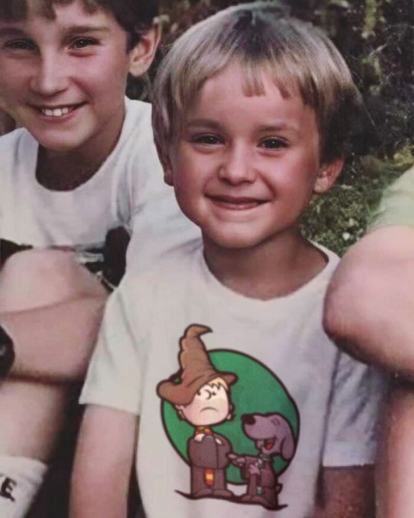Celebs back with they were just little kiddos