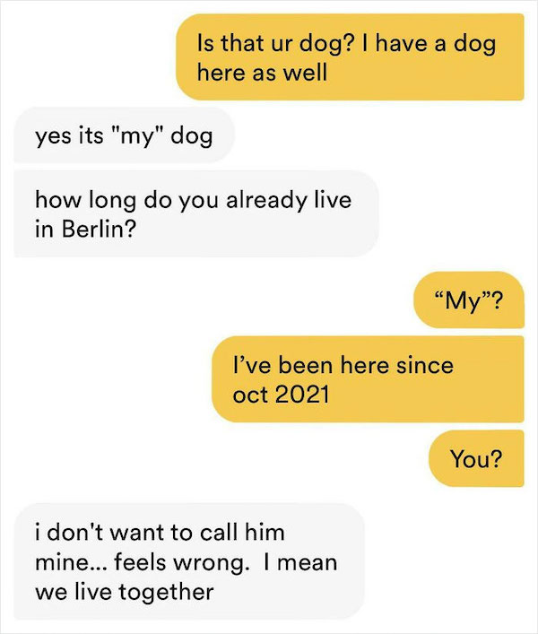 Bumble conversations that were unstable at best...