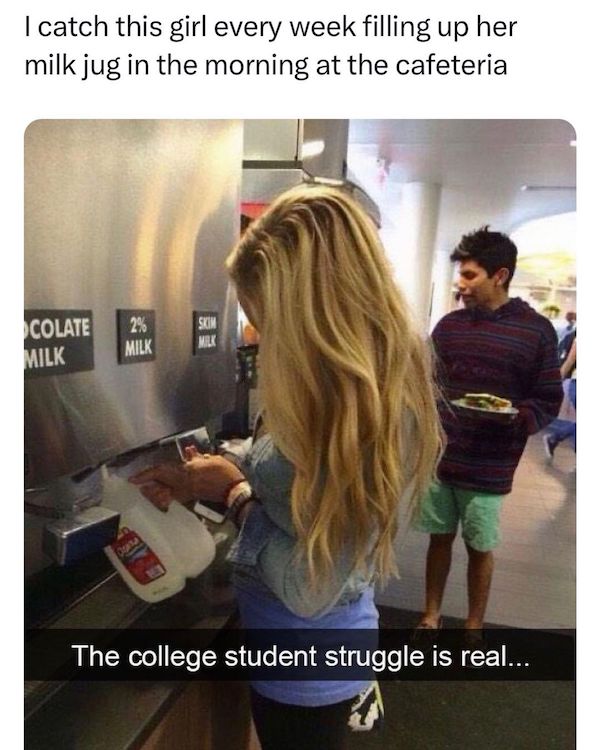 College memes are always a reminder of how strange life really is