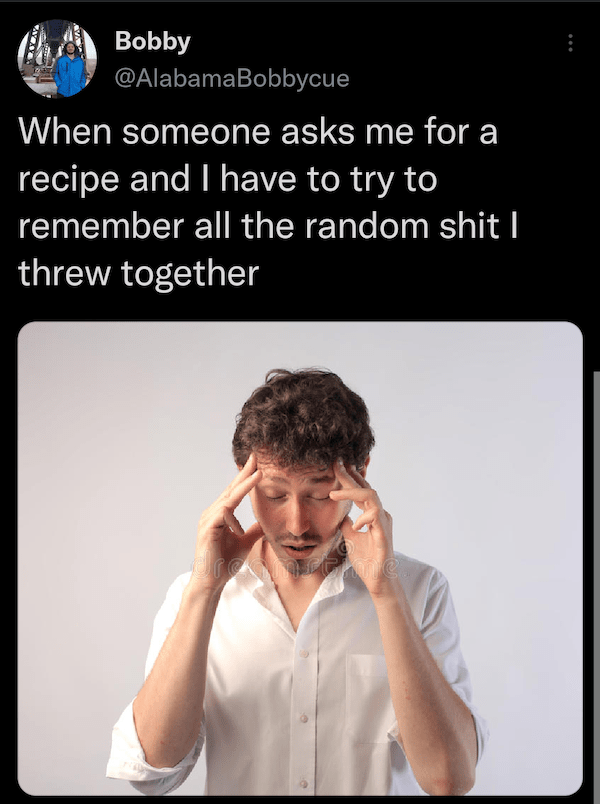Cooking memes that can go with breakfast, lunch, and dinner