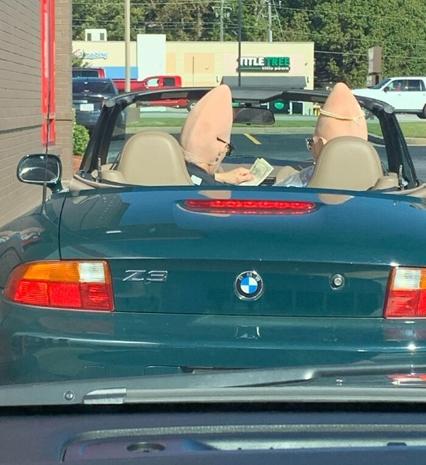Strange sights from all over the road
