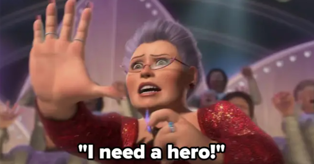 She needed a hero, and Hero is what she got.