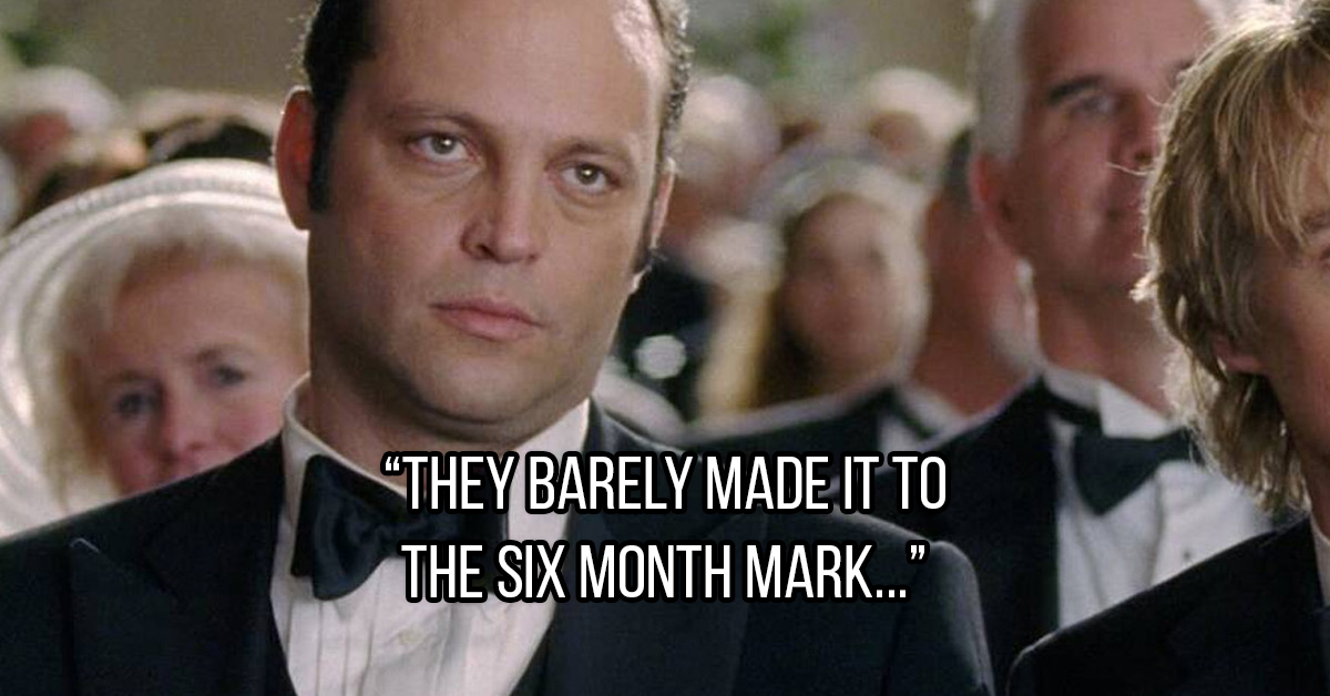 The not-so-subtle signs a marriage will fail straight from the ceremony ...