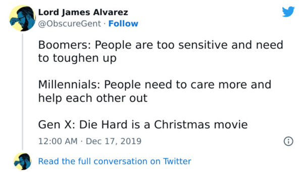 Gen-X gets all the best jokes