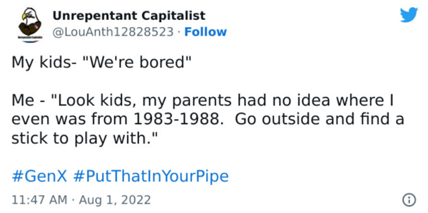 Gen-X gets all the best jokes